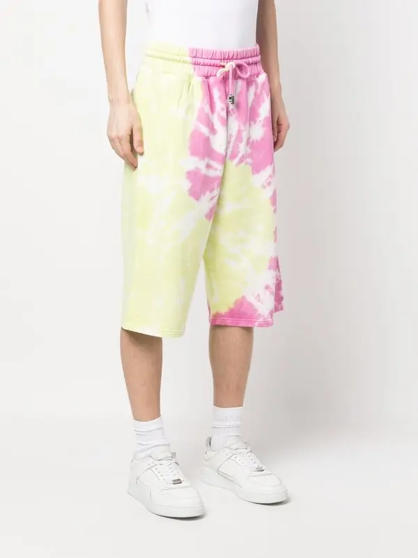Gcds Tie-dye Print Bermuda Shorts