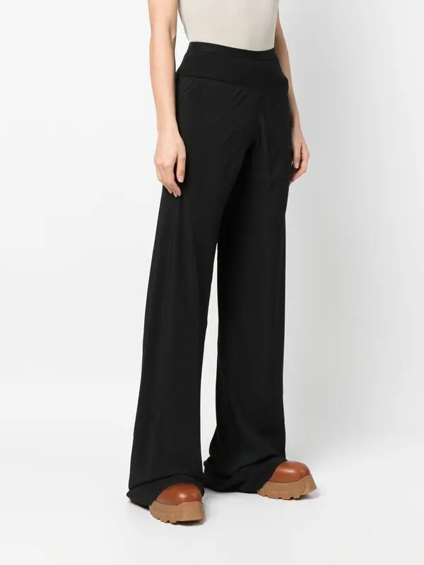 Rick Owens High-waisted Straight-leg Trousers