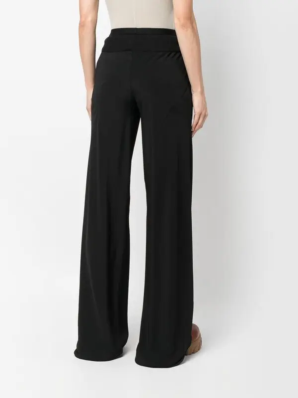 Rick Owens High-waisted Straight-leg Trousers