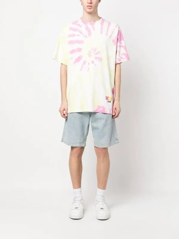 Gcds Tie-dye Print T-shirt