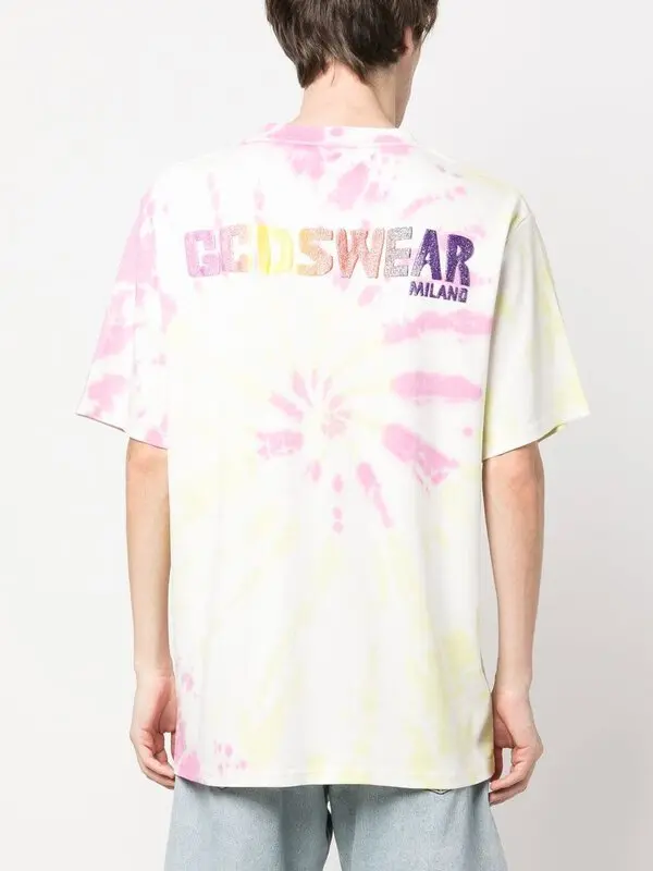 Gcds Tie-dye Print T-shirt