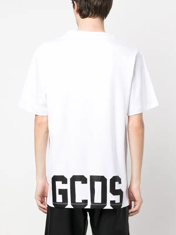 Gcds Logo-print Cotton T-shirt