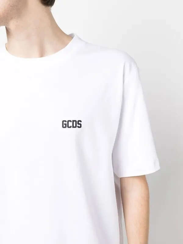 Gcds Logo-print Cotton T-shirt