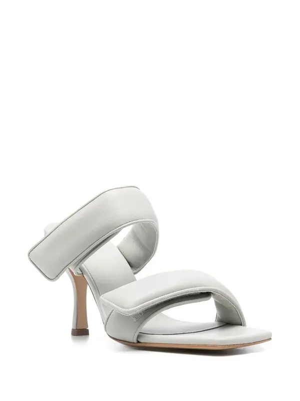 GIABORGHINI X Pernille Perni 100mm Sandals - Grey