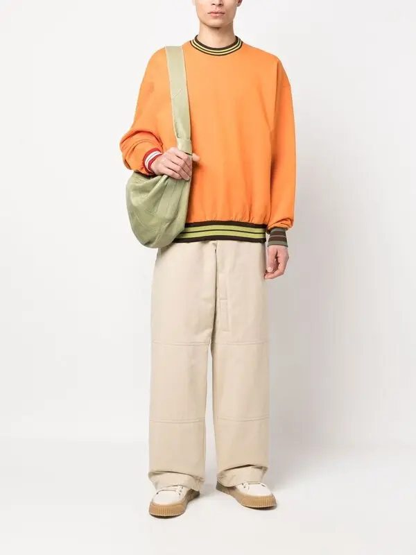 Jacquemus Le Lasso Stripe-trim Sweatshirt