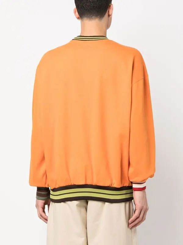 Jacquemus Le Lasso Stripe-trim Sweatshirt