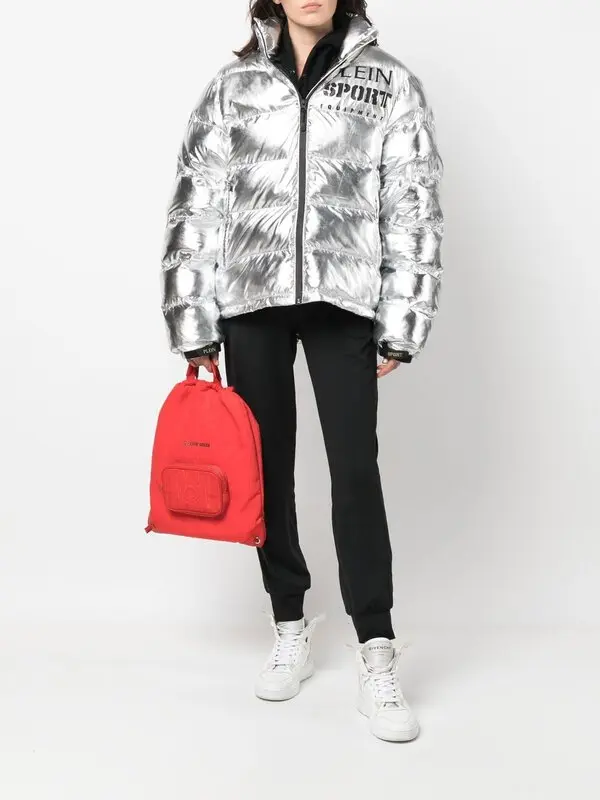 PLEIN SPORT Metallic Padded Jacket