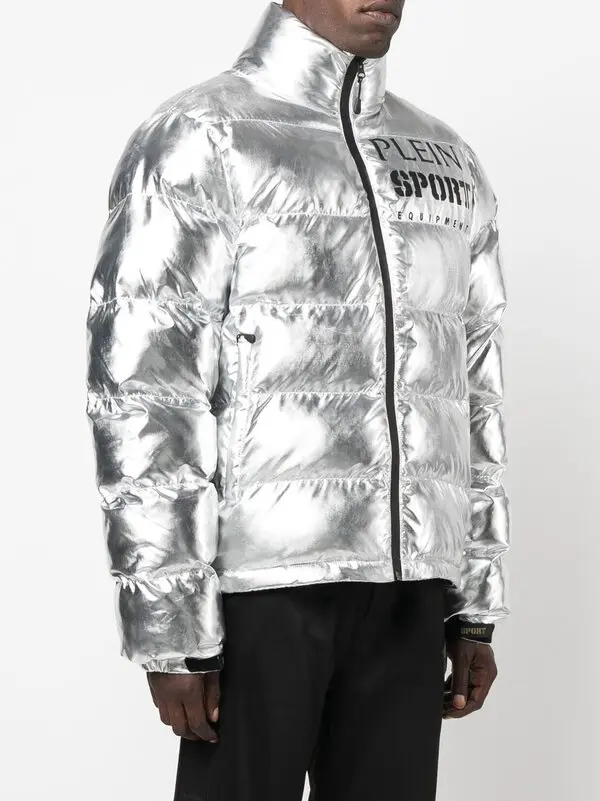 PLEIN SPORT Metallic Padded Jacket