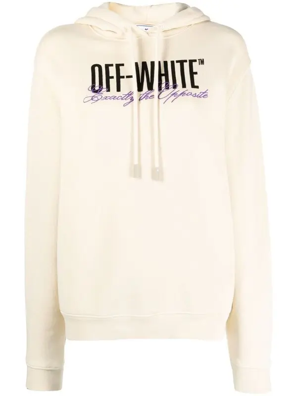 Off-White Big Logo Opposite-print Hoodie