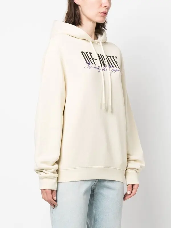 Off-White Big Logo Opposite-print Hoodie