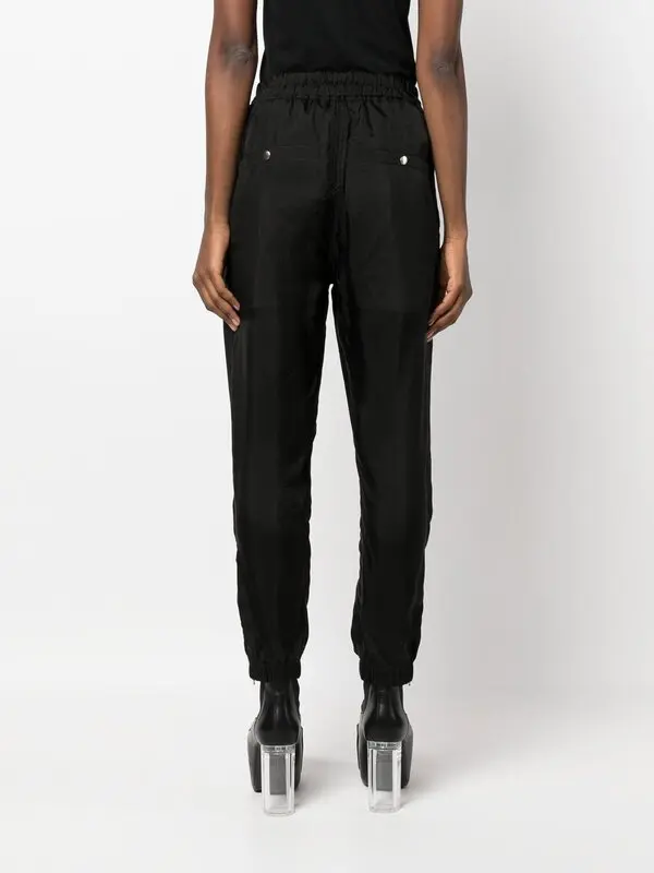 Rick Owens Tapered Drawstring Track Trousers