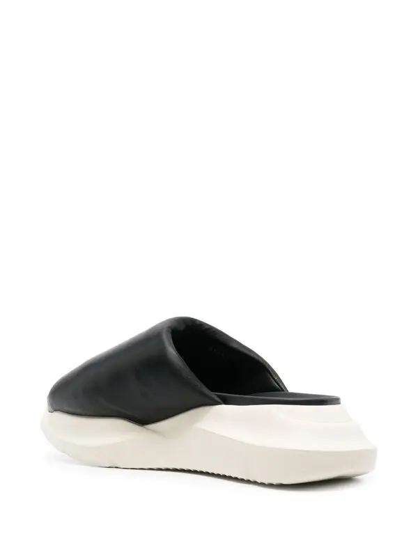 Rick Owens Geth Puffer Slides - Black