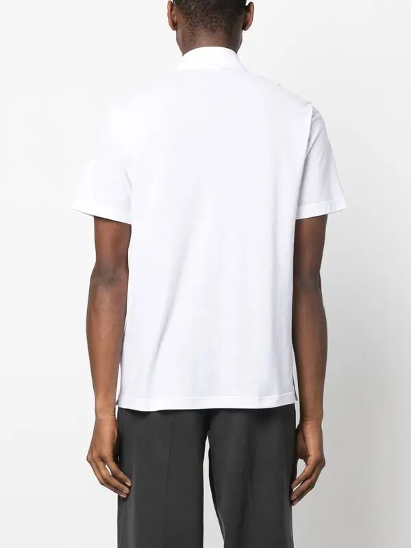 Herno Short-sleeved Polo Shirt - White