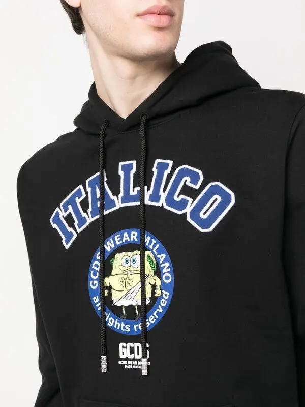 Gcds Graphic-print Hoodie