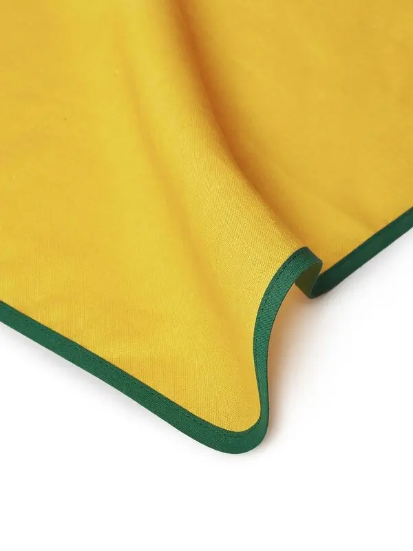 La DoubleJ Set Of Two Linen Napkins - Yellow