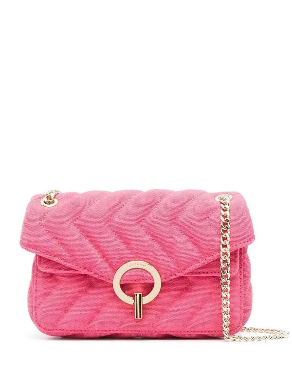 Sandro Matelassé-effect Shoulder Bag