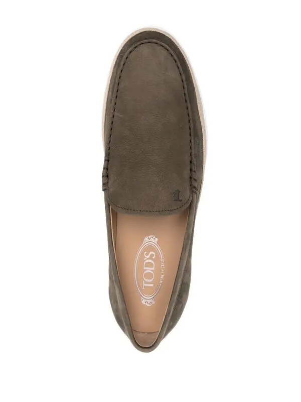 TOD'S Slip-on Loafers - Green