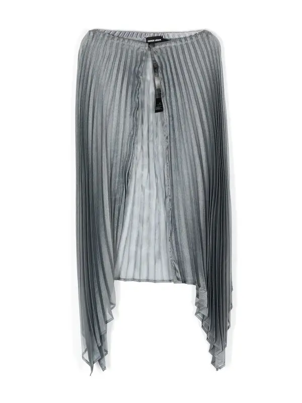 Giorgio Armani Fully-pleated Button Cape