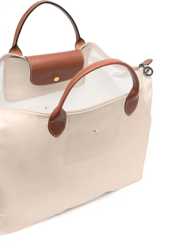 Longchamp Large Le Pliage Tote Bag - Neutrals