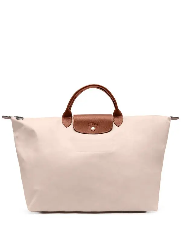 Longchamp Large Le Pliage Tote Bag - Neutrals