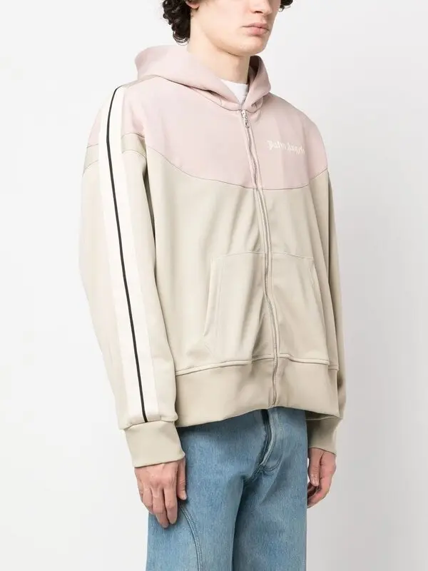 Palm Angels Panelled Hooded Track Jacket