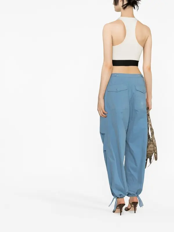 Palm Angels Logo Underband Cropped Top
