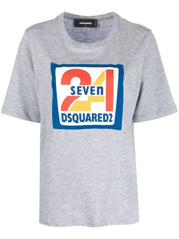 Dsquared2 Logo-print T-shirt - Grey