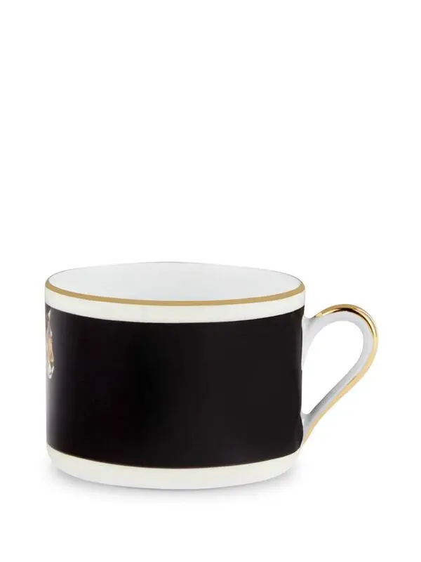 Dolce & Gabbana Tiger Porcelain Tea Set - Black