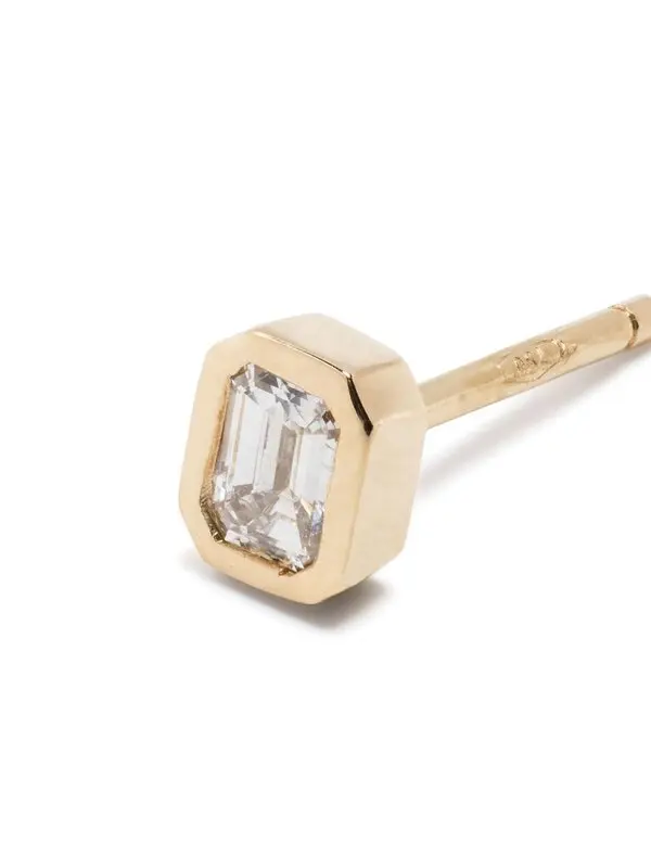 Lizzie Mandler 18kt Yellow Diamond Stud Earring