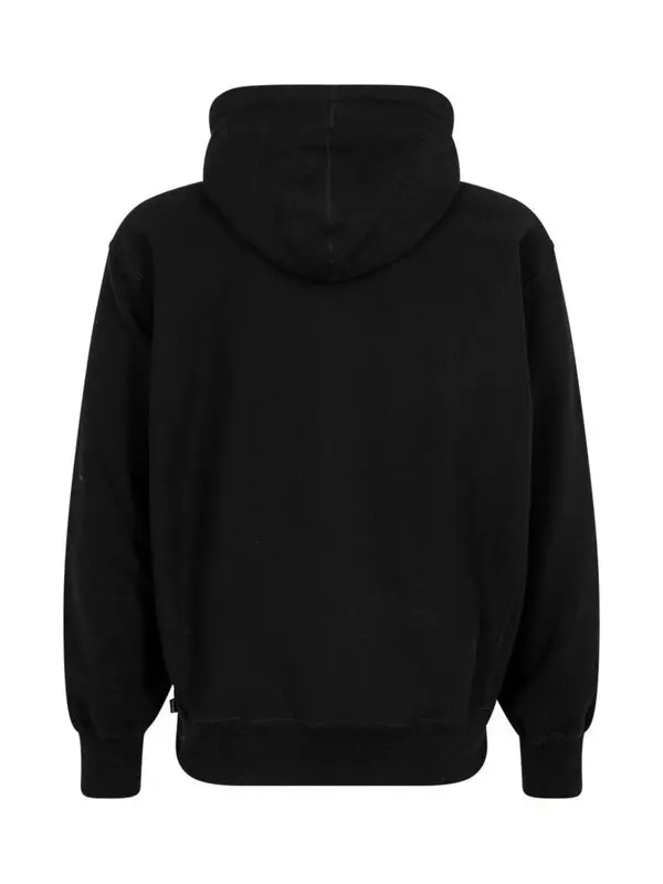 Supreme Capital Logo Hoodie - Black