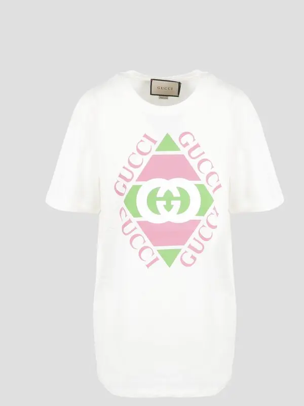 Gucci Vintage Logo Print T-shirt