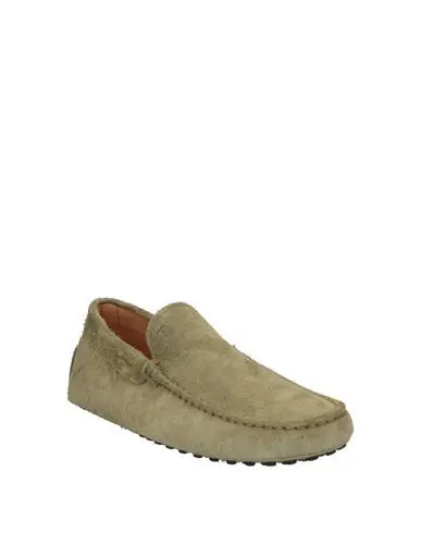 TOD'S Light Soft Leather Loafers - Green
