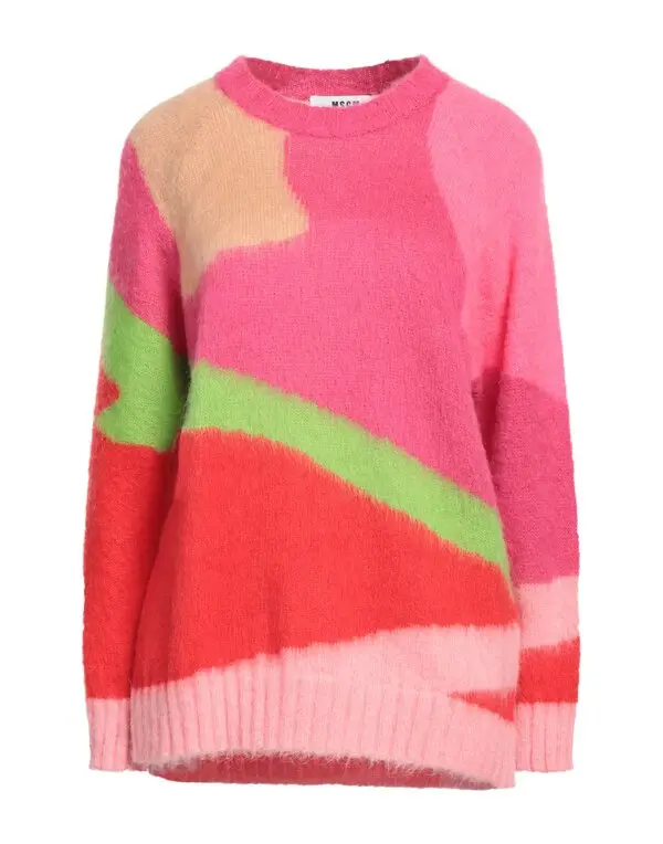 MSGM Multicolor Pattern Sweater