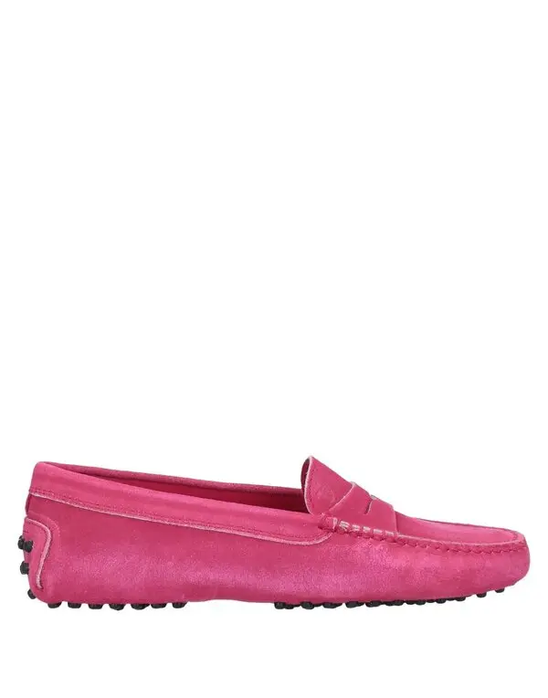 TOD'S Leather Loafers - Pink