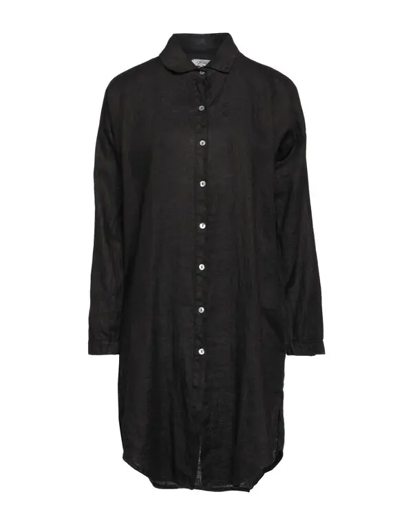 Crossley Mini Shirt Dress - Dark Brown