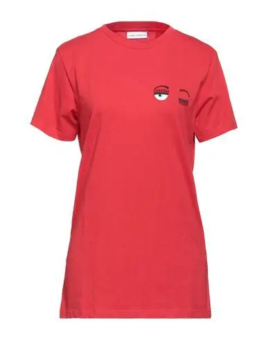 CHIARA FERRAGNI Cotton T-shirt - Red