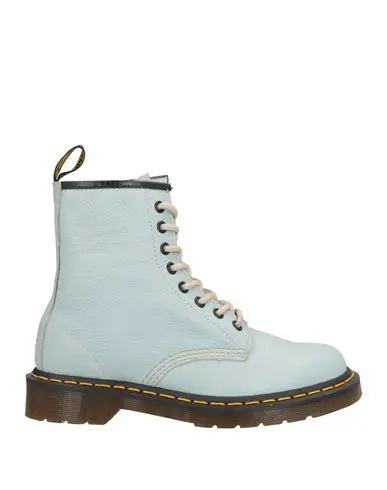Dr. Martens Ankle Boots In Leather - Sky Blue