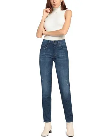 ANIYE BY Straight-leg Jeans With Distressed Detail