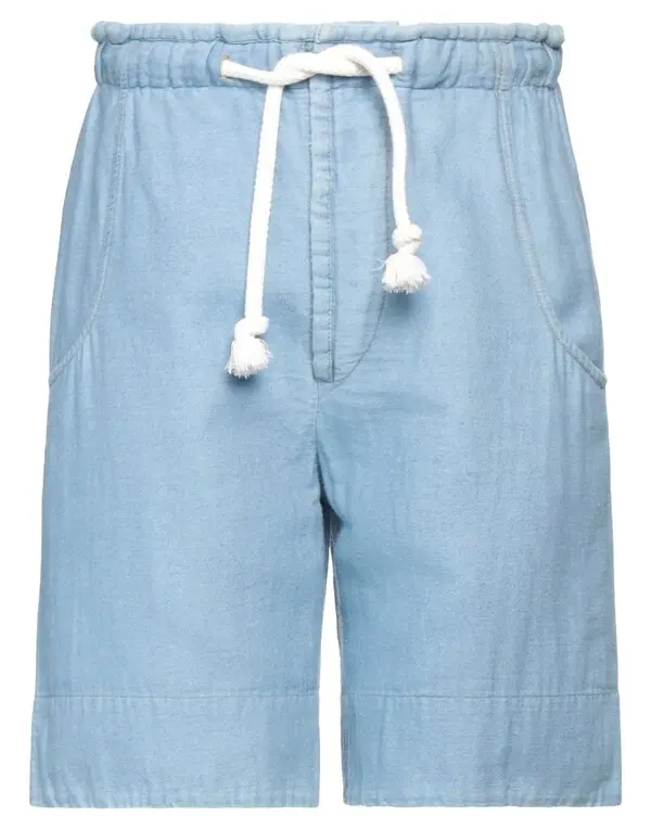 Isabel Marant Étoile Denim Shorts Size Cotton, Linen