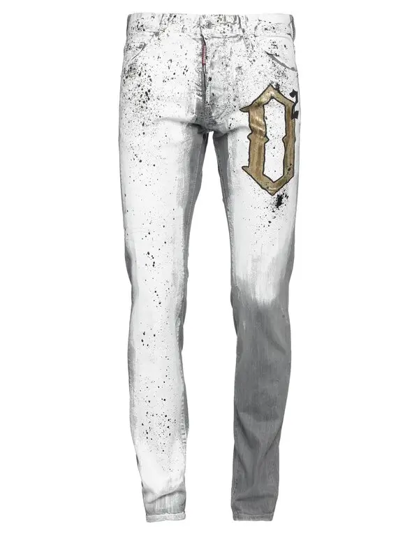 Dsquared2 Straight-leg Jeans With Coated Effect