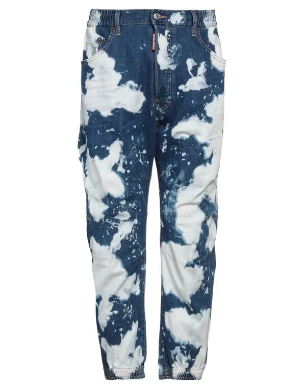 Dsquared2 Tapered Tie-dyed Jeans