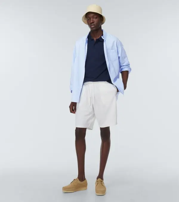 Vilebrequin Terry Bermuda Shorts - Blue