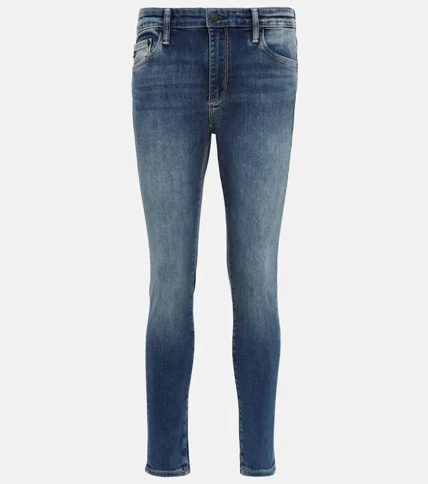 Ag Bleached Skinny Jeans
