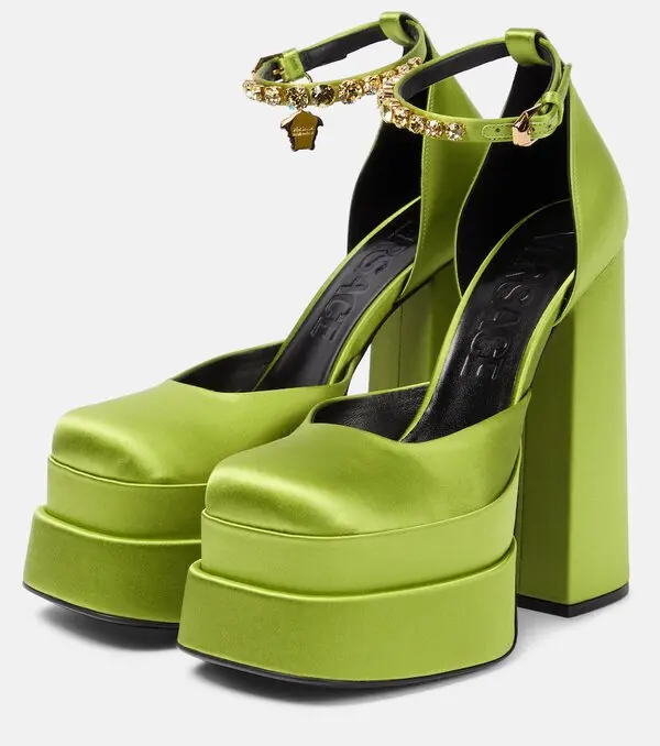 Versace Medusa Aevitas Platform Pumps