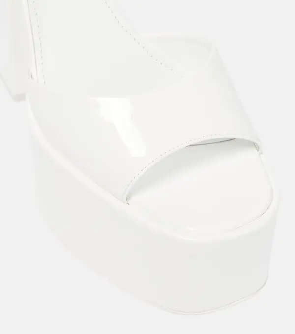 Paris Texas Tatiana Platform Sandals - White