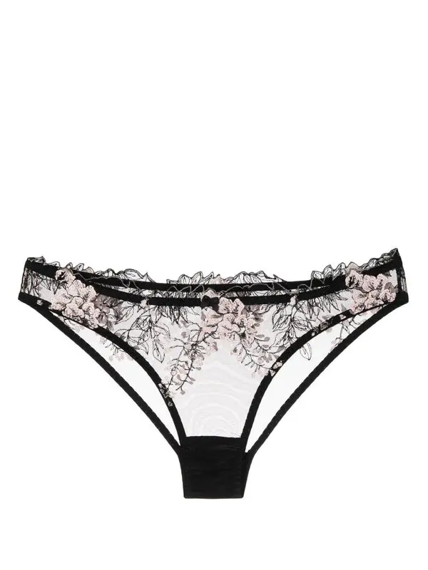 GILDA & PEARL Jardin De La Lune Knicker - Black