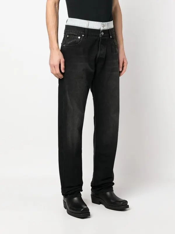 VTMNTS Mid-rise Straight-leg Jeans
