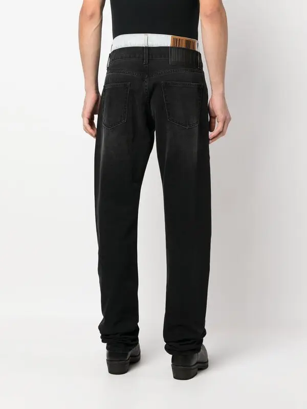 VTMNTS Mid-rise Straight-leg Jeans