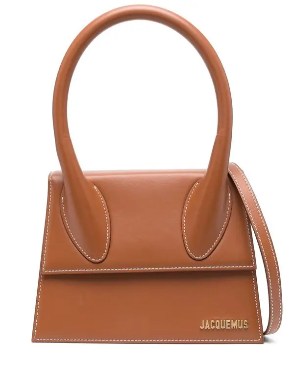 Jacquemus Le Grand Chiquito Leather Tote Bag - Brown