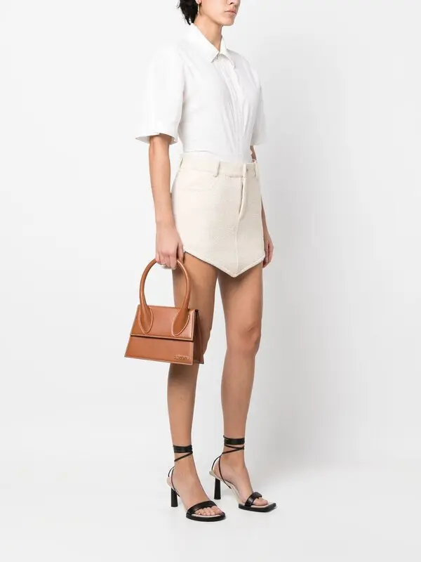 Jacquemus Le Grand Chiquito Leather Tote Bag - Brown